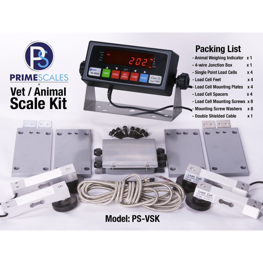 Prime PS-VSK Vet & Animal Scale Kit | Scale Depot